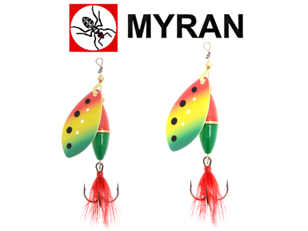 Myran Wipp‑Zulo Spinner – 10 g & 15 g | Made in Sweden | Raubfischstore.de